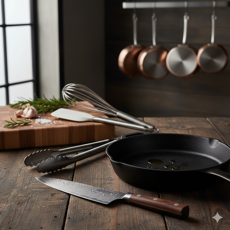 🔪 El Arsenal del Chef: Descubre los Utensilios que Transforman tu Coci ...